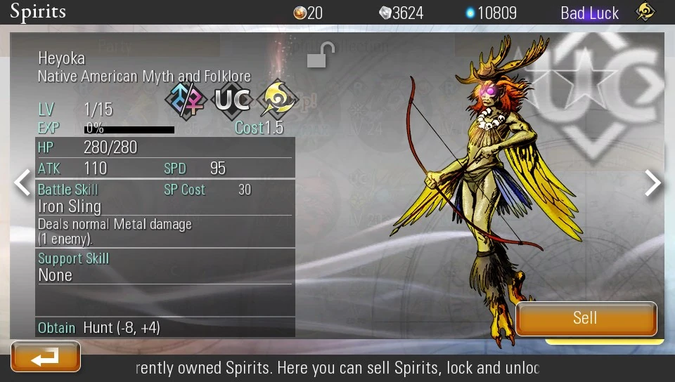 Heyoka | Destiny of Spirits Wiki | Fandom