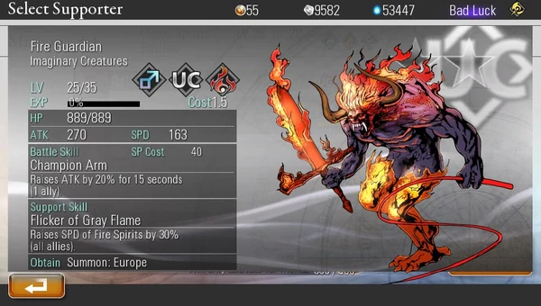 Fire Guardian | Destiny of Spirits Wiki | Fandom