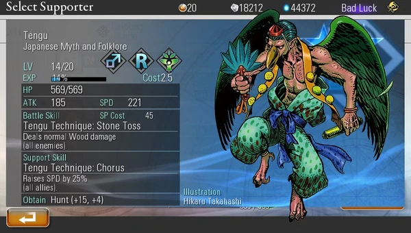 Tengu | Destiny of Spirits Wiki | Fandom