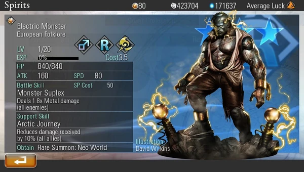 Electric Monster | Destiny of Spirits Wiki | Fandom