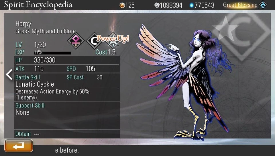 Harpy | Destiny of Spirits Wiki | Fandom