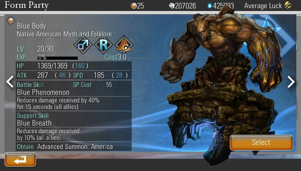 Blue Body | Destiny of Spirits Wiki | Fandom