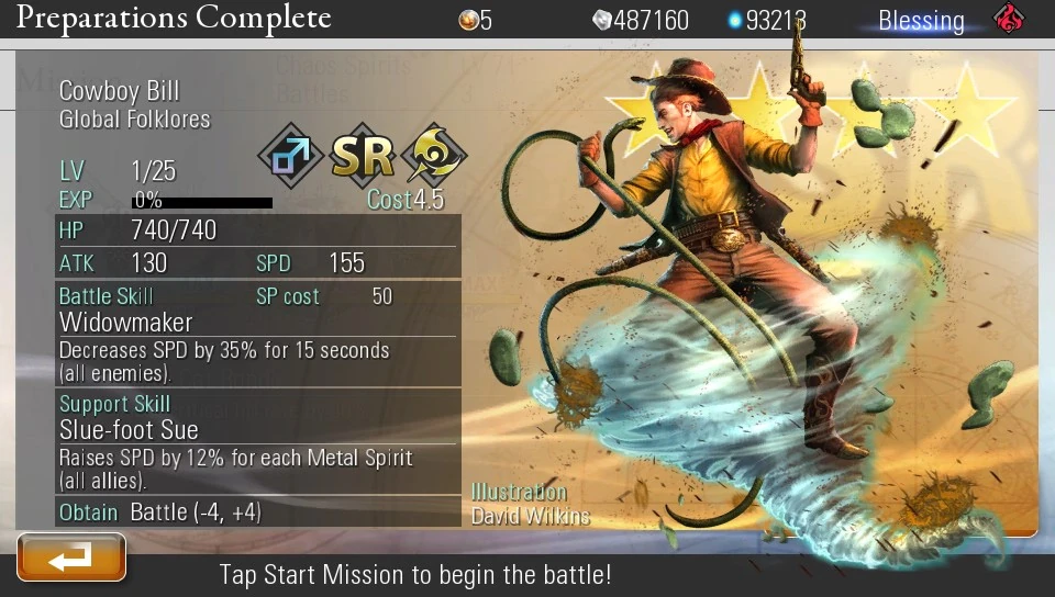 Cowboy Bill | Destiny of Spirits Wiki | Fandom