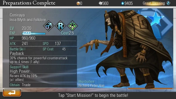 Coniraya | Destiny of Spirits Wiki | Fandom