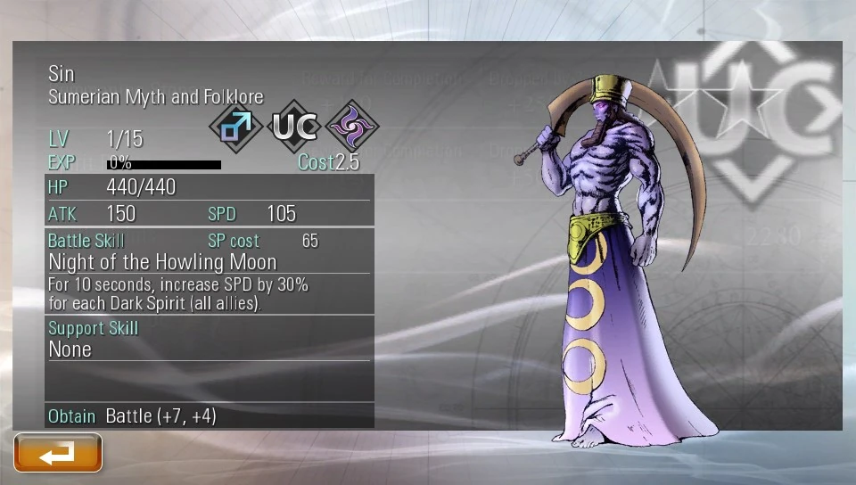 Sin | Destiny of Spirits Wiki | Fandom