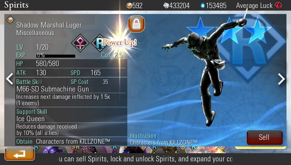 Shadow Marshal Luger | Destiny of Spirits Wiki | Fandom