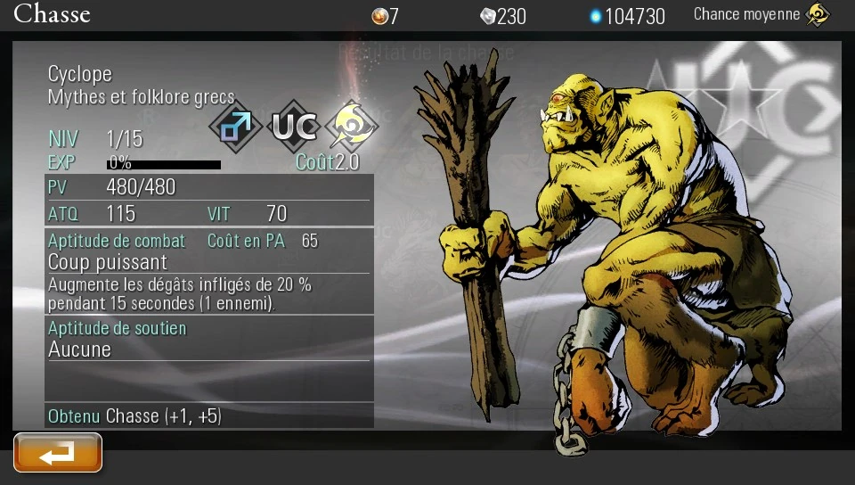 Cyclops | Destiny of Spirits Wiki | Fandom