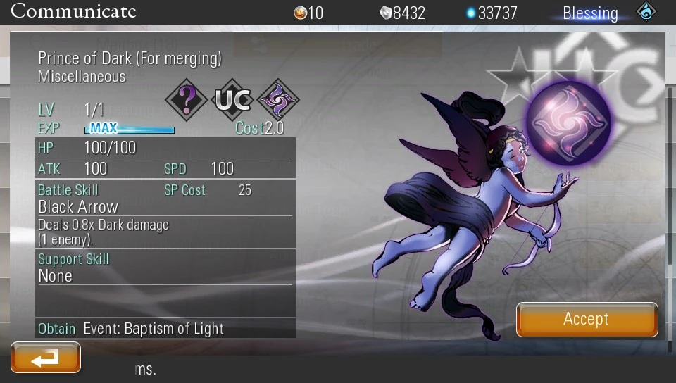 Prince of Dark | Destiny of Spirits Wiki | Fandom