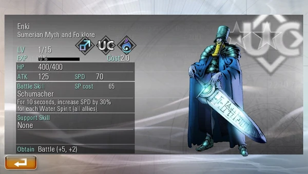 Enki | Destiny of Spirits Wiki | Fandom