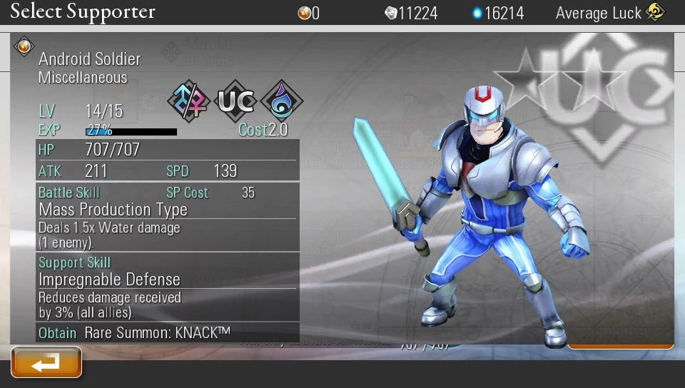 Android Soldier | Destiny of Spirits Wiki | Fandom