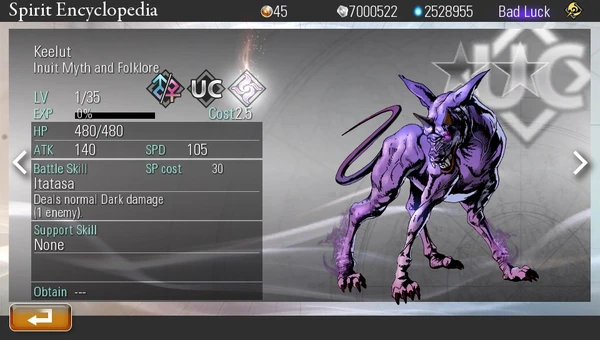 Keelut | Destiny of Spirits Wiki | Fandom