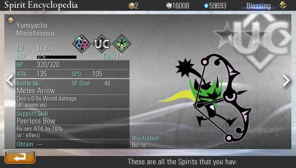 Yumiyacha | Destiny of Spirits Wiki | Fandom
