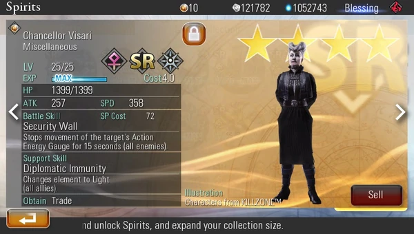 Chancellor Visari | Destiny of Spirits Wiki | Fandom