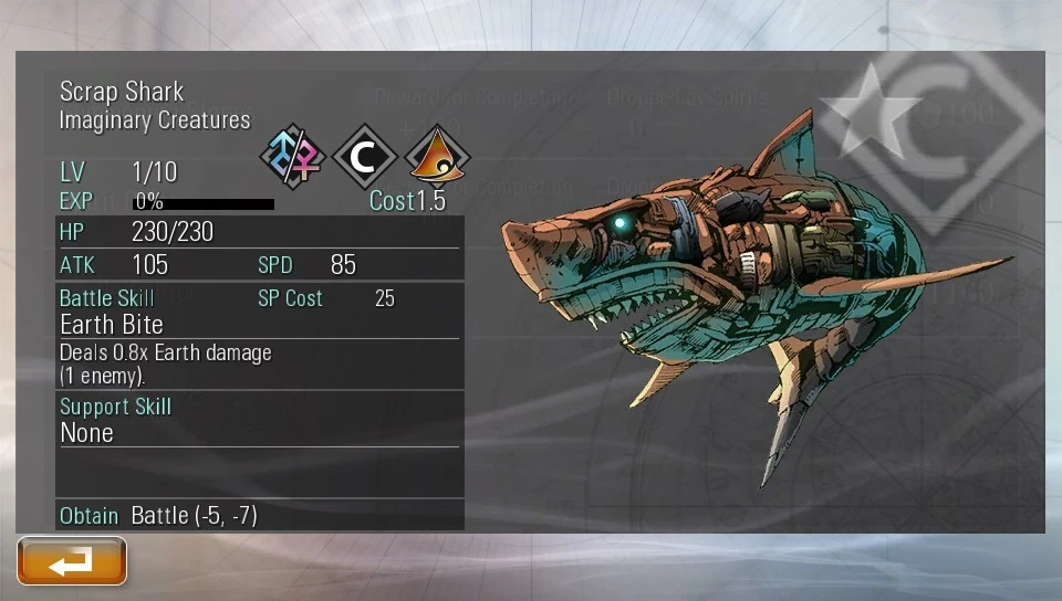 Scrap Shark | Destiny of Spirits Wiki | Fandom