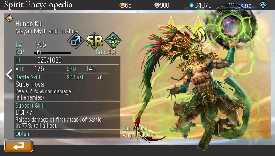 Hunab Ku | Destiny of Spirits Wiki | Fandom