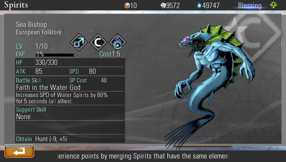 Sea Bishop | Destiny of Spirits Wiki | Fandom