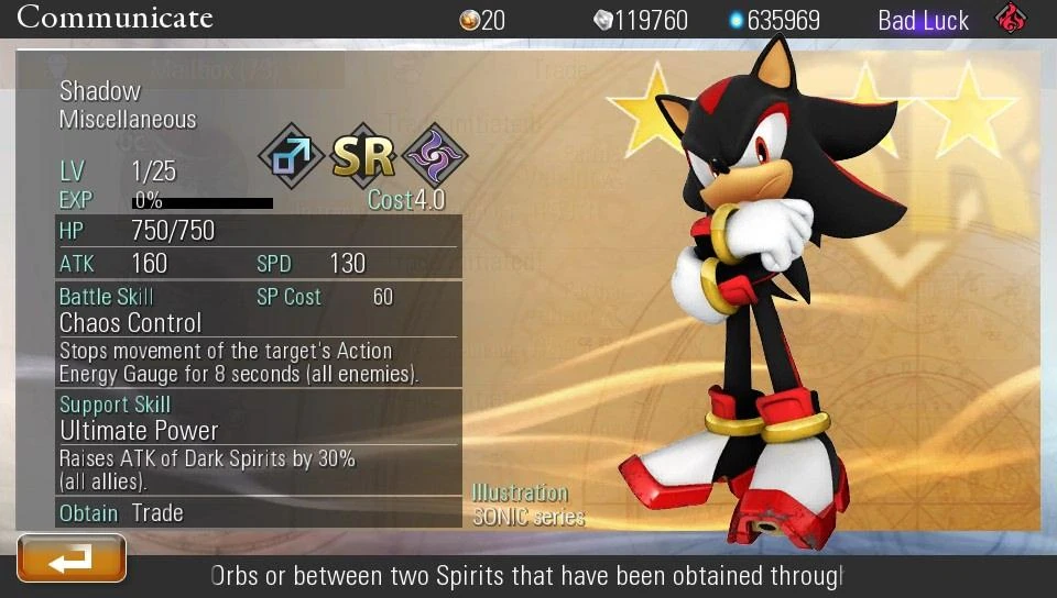 Shadow | Destiny of Spirits Wiki | Fandom