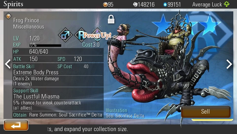 Frog Prince | Destiny of Spirits Wiki | Fandom