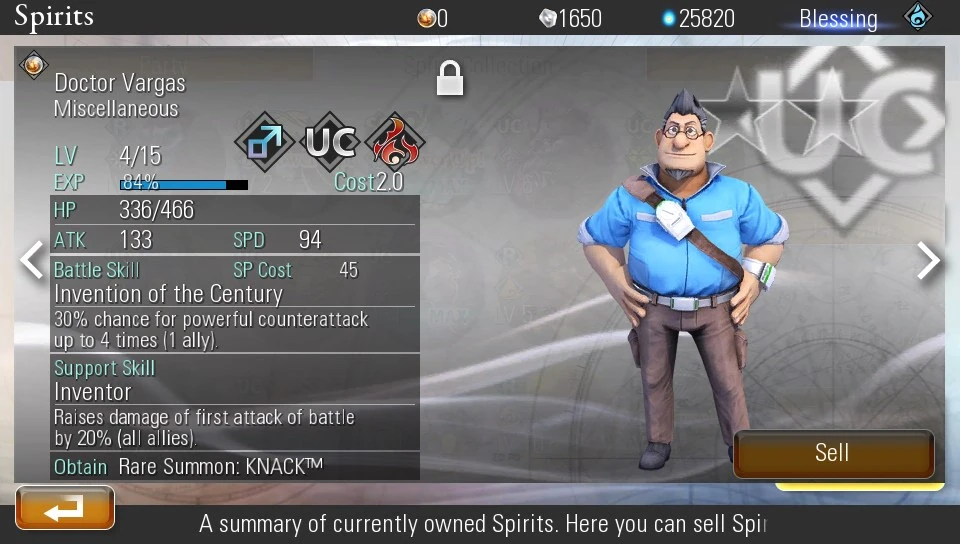 Doctor Vargas | Destiny of Spirits Wiki | Fandom