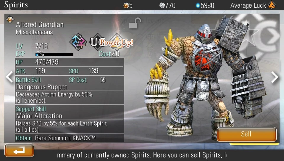 Altered Guardian | Destiny of Spirits Wiki | Fandom