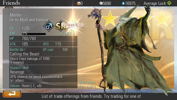 Merlin | Destiny of Spirits Wiki | Fandom