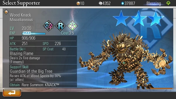 Wood Knack | Destiny of Spirits Wiki | Fandom