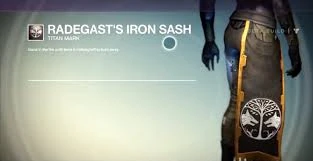 Radegast's Iron Sash (Destiny 1) | Destiny Wiki | Fandom