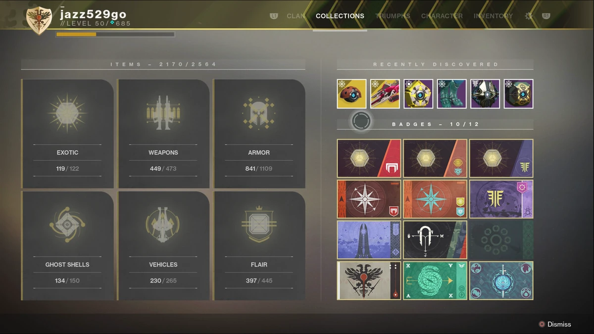 Collections | Destiny Wiki | Fandom