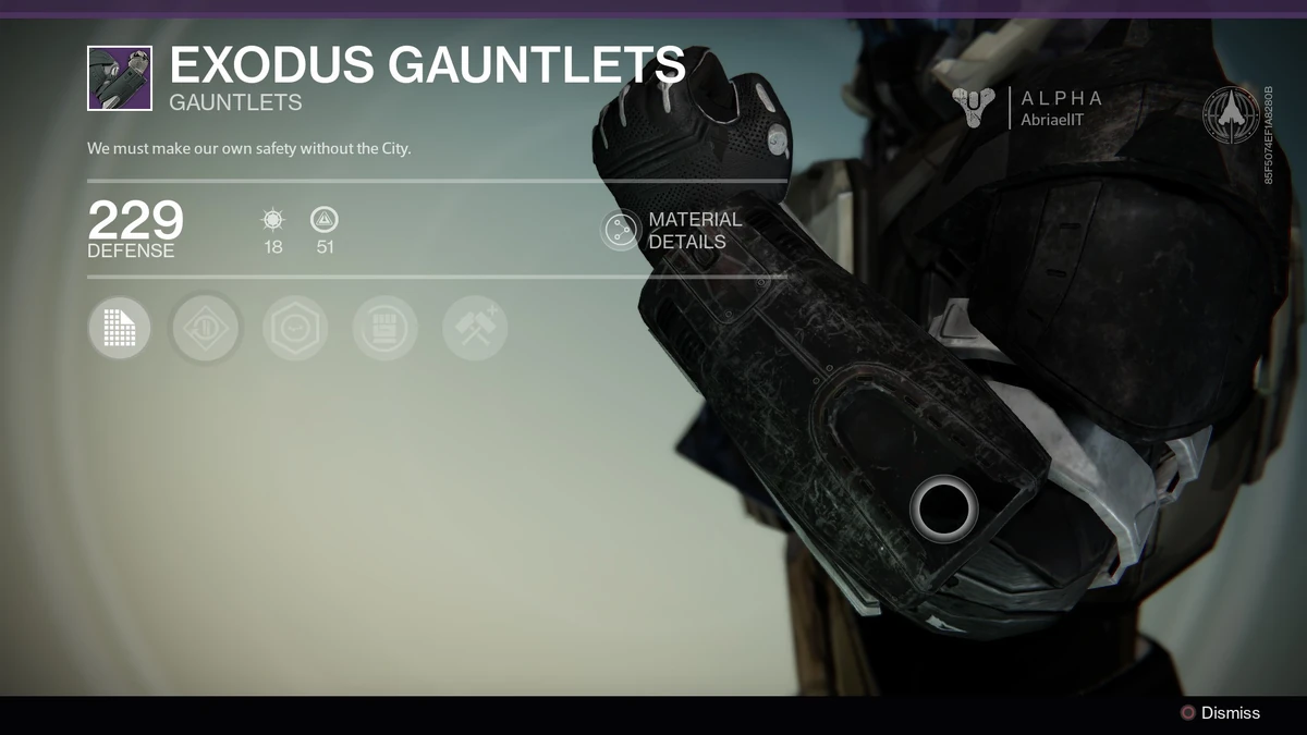 Exodus Gauntlets | Destiny Wiki | Fandom