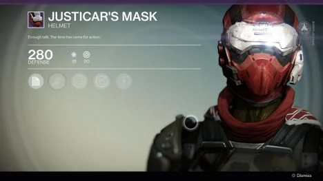 Justicar's Mask | Destiny Wiki | Fandom
