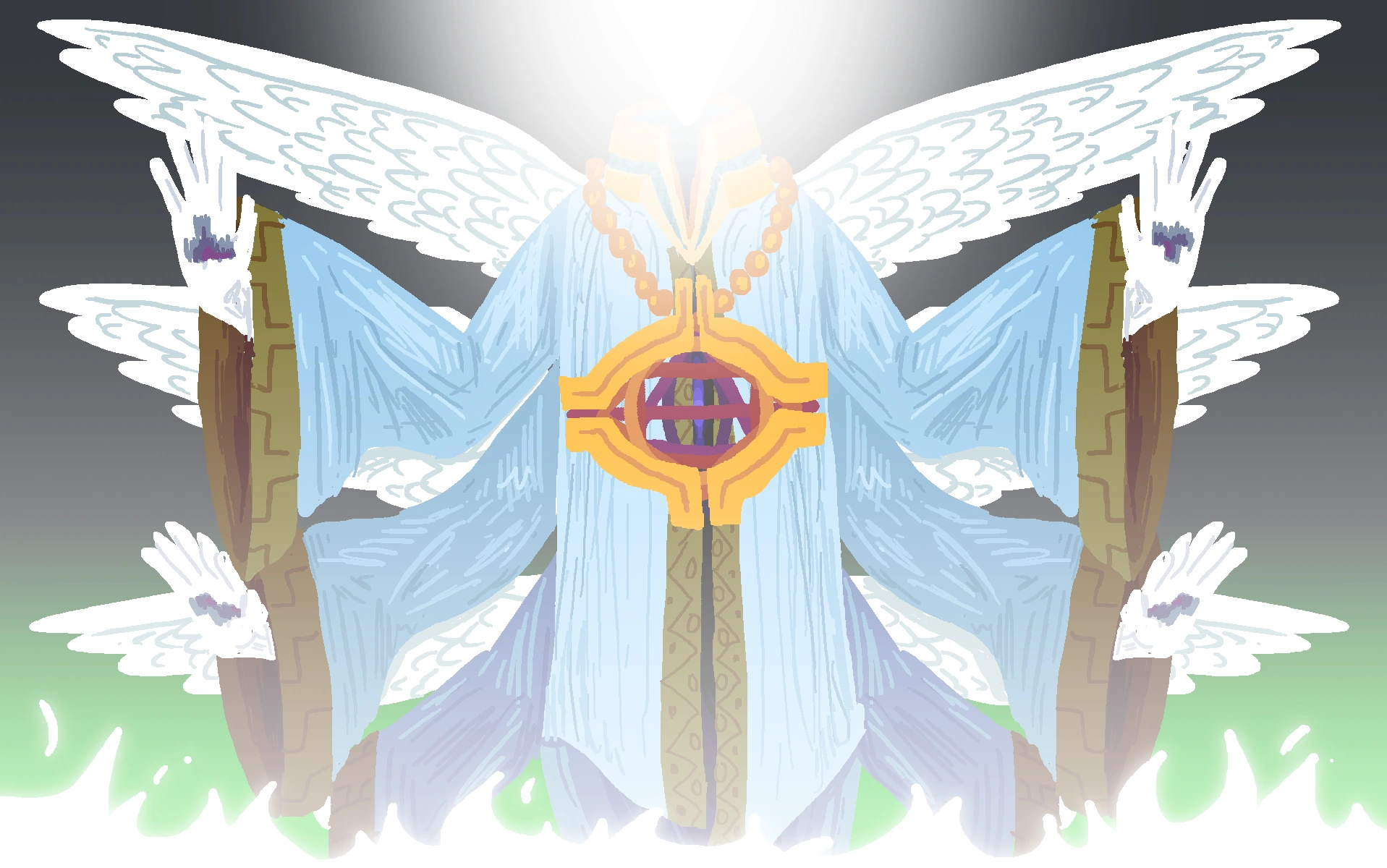 Metatron Supernatural Wings