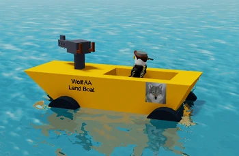 AA Land Boat | Destroy the ship roblox Wiki | Fandom