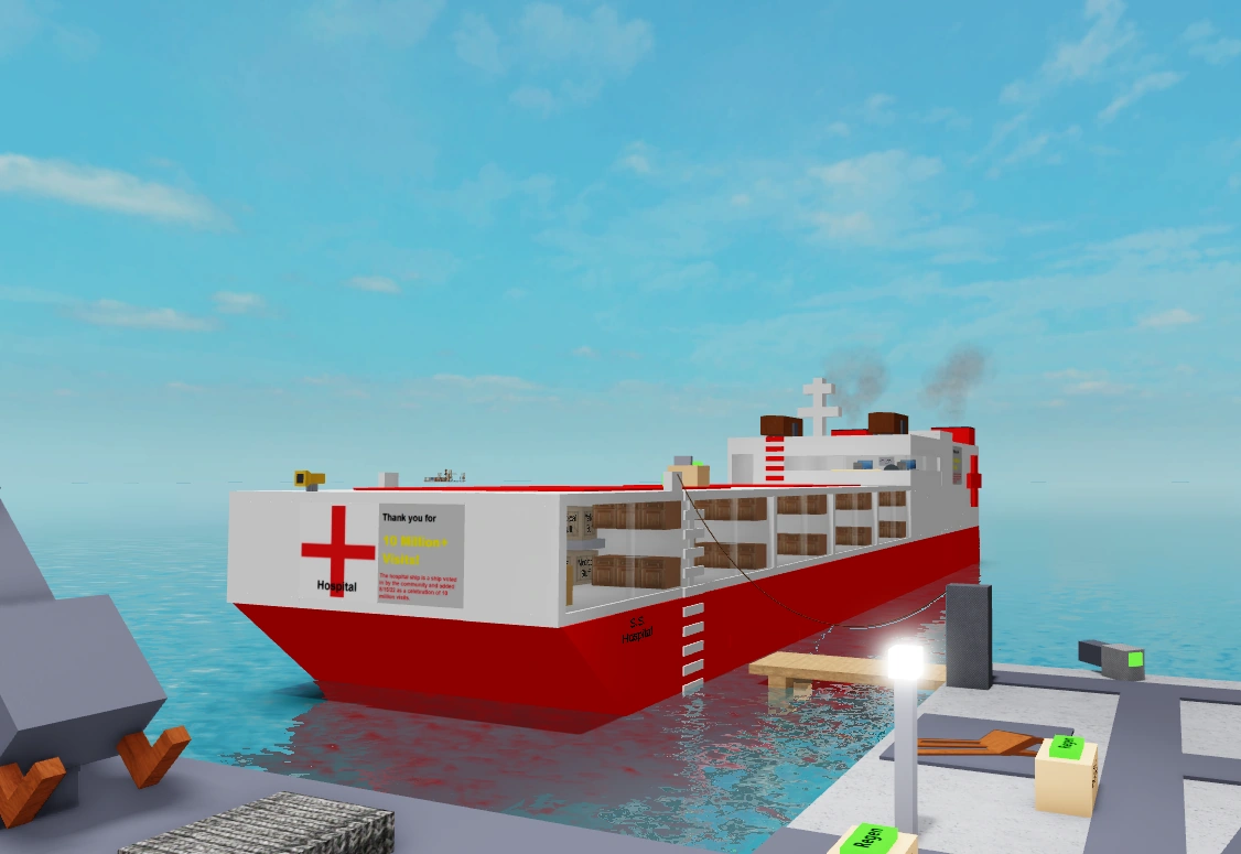 Hospital Ship | Destroy the ship roblox Wiki | Fandom