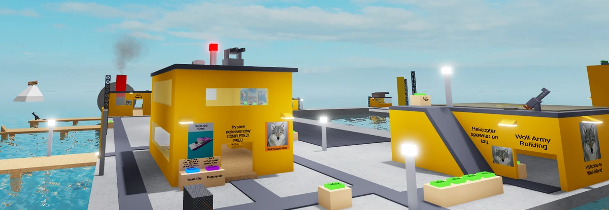 Wolf Island | Destroy the ship roblox Wiki | Fandom
