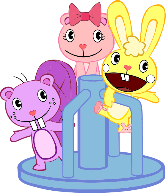 Cuddles-Toothy Relationship | Detailed Happy Tree Friends character ...