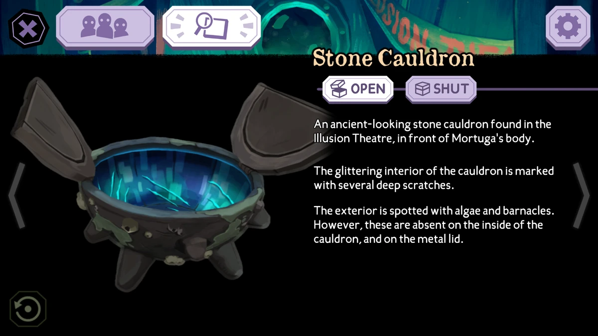 Stone Cauldron | Detective Grimoire Wiki | Fandom