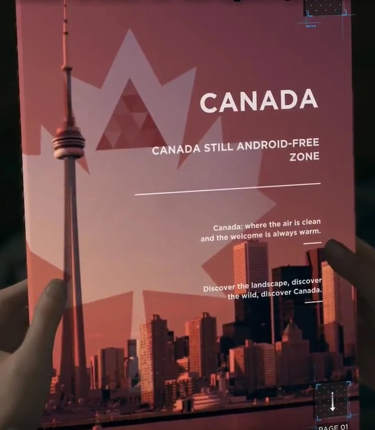 Canada (magazine) | Detroit: Become Human Wiki | Fandom
