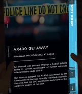 AX400 Getaway | Detroit: Become Human Wiki | Fandom