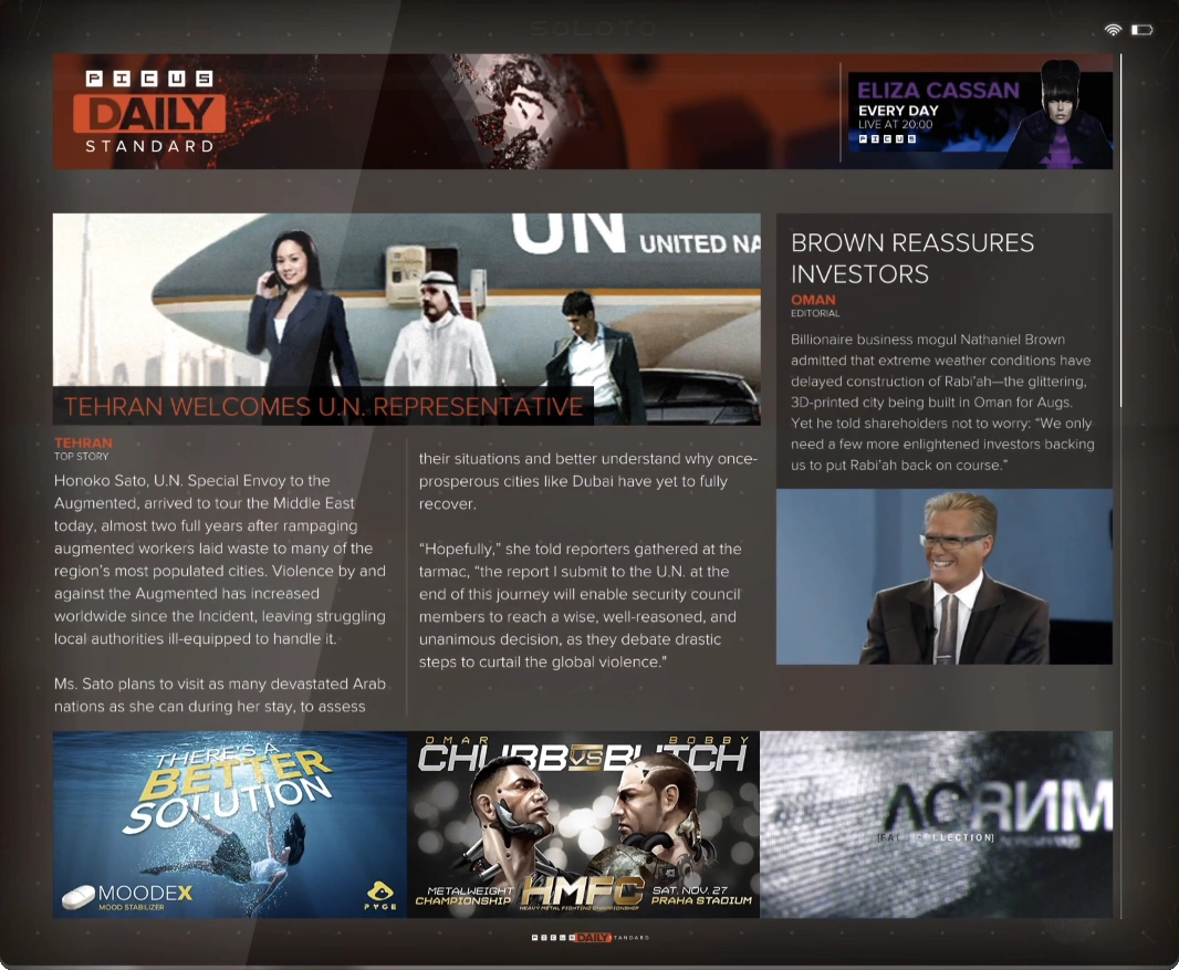 The Picus Daily Standard (DXMD) | Deus Ex Wiki | Fandom