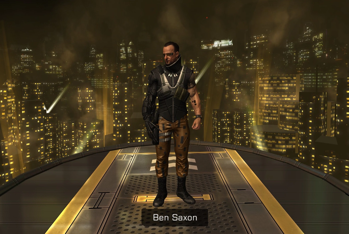 Deus Ex The Fall Ben Saxon