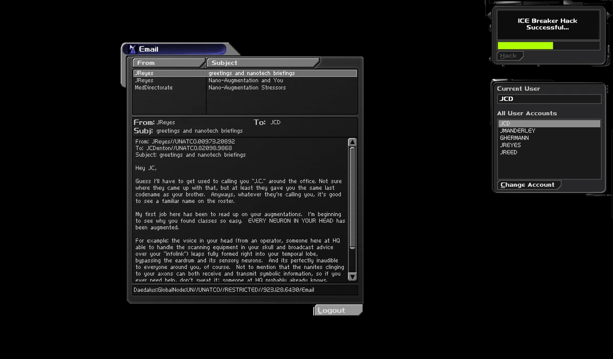 Personal Computer Terminal (DX) | Deus Ex Wiki | Fandom