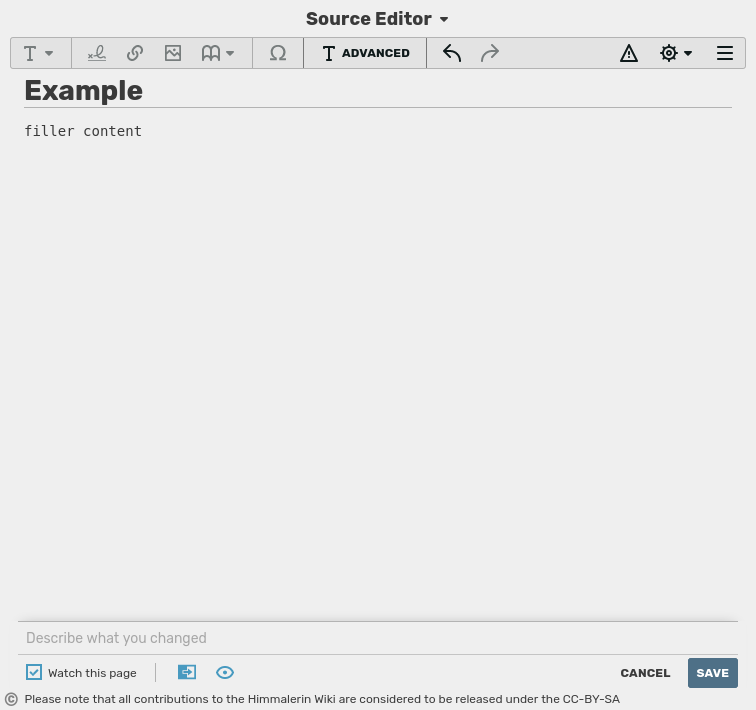 MiniVisualEditorUI | Fandom Developers Wiki | Fandom