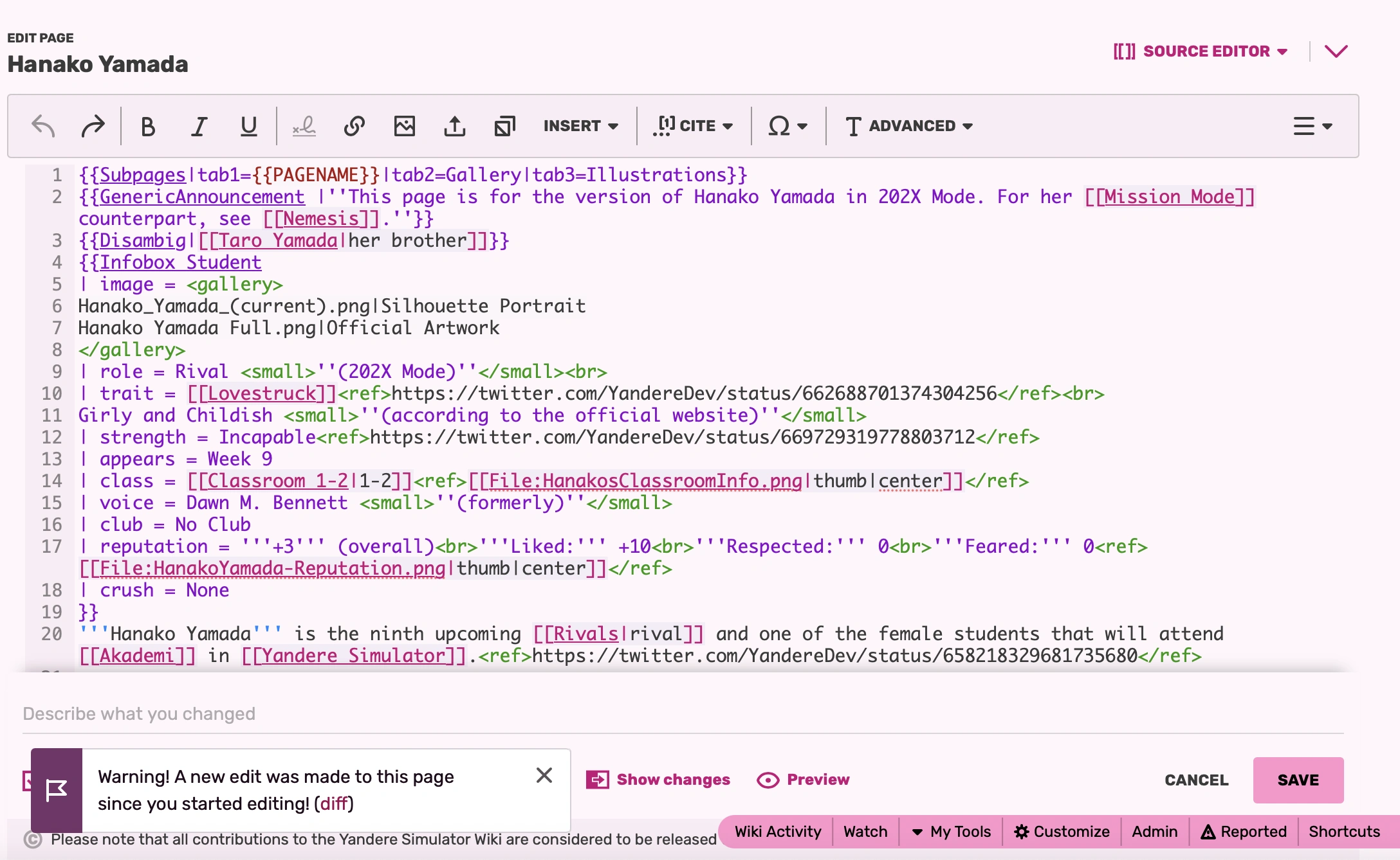 EditConflictAlert | Fandom Developers Wiki | Fandom
