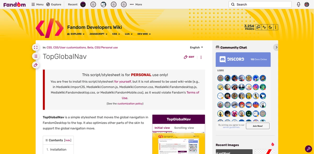 TopGlobalNav/tr | Fandom Developers Wiki | Fandom