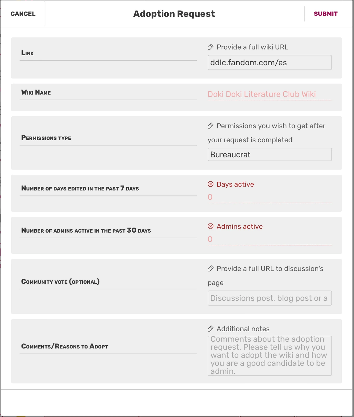 EnhancedCCForms | Fandom Developers Wiki | Fandom
