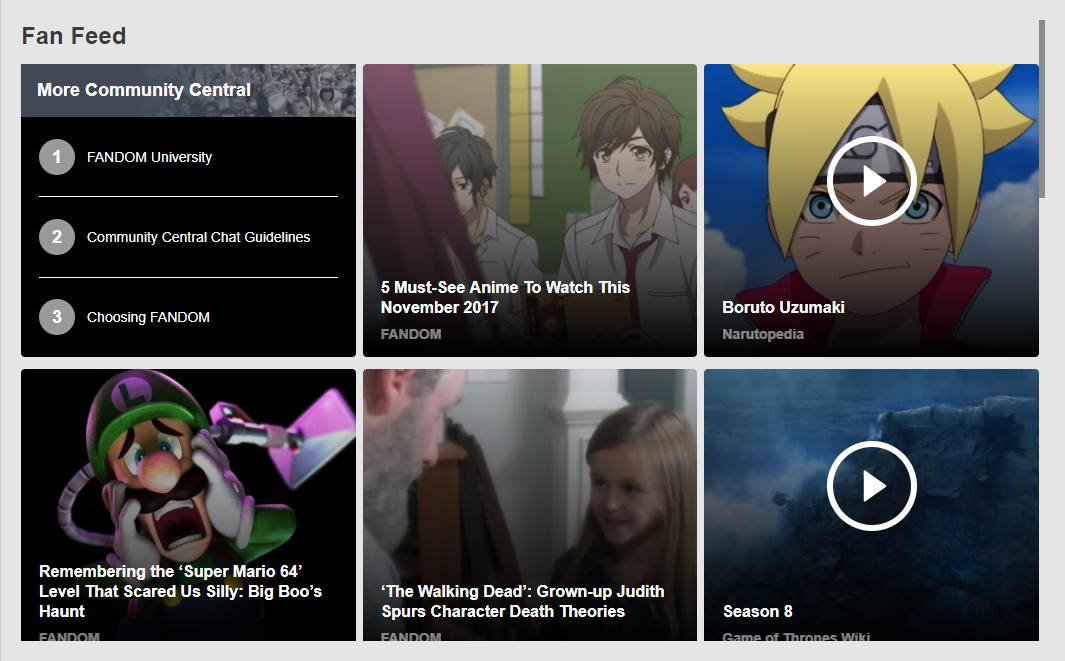 FanFeedEnhancements | Fandom Developers Wiki | Fandom