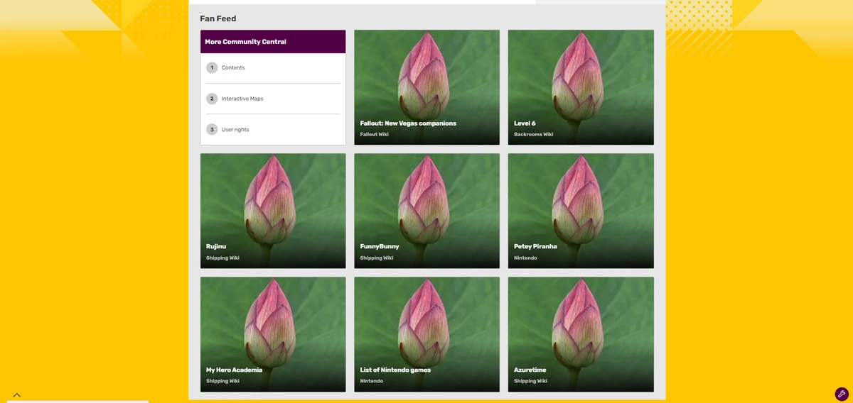 FanFeed | Fandom Developers Wiki | Fandom