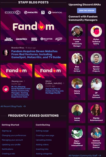 RedesignCCMainpage/tr | Fandom Developers Wiki | Fandom