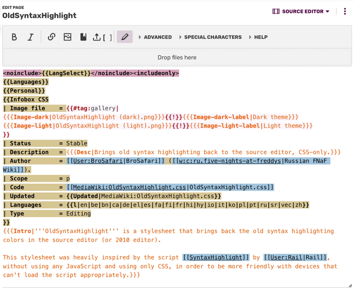 OldSyntaxHighlight/tr | Fandom Developers Wiki | Fandom