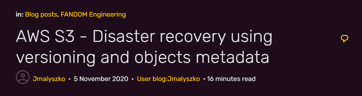 BlogReadingTime | Fandom Developers Wiki | Fandom